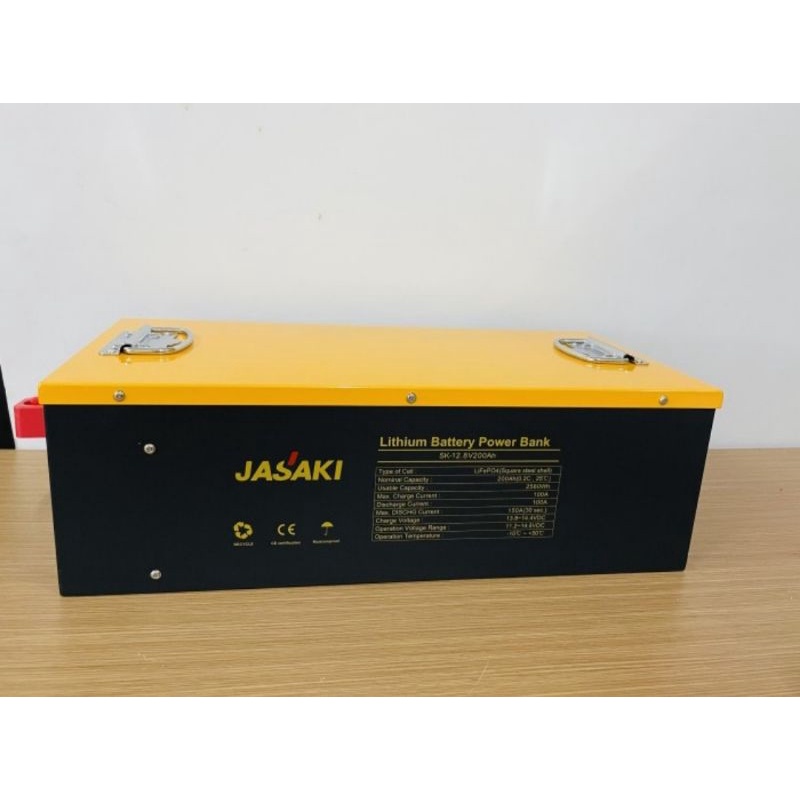 Jual Sako Aki Lithium Battery 200AH 12V LiFePO4 pack with BMS - Jasaki | Shopee Indonesia