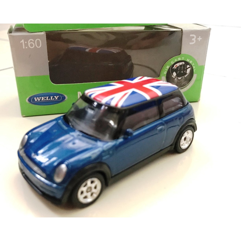 Jual Welly Mini Cooper Series Biru | Shopee Indonesia