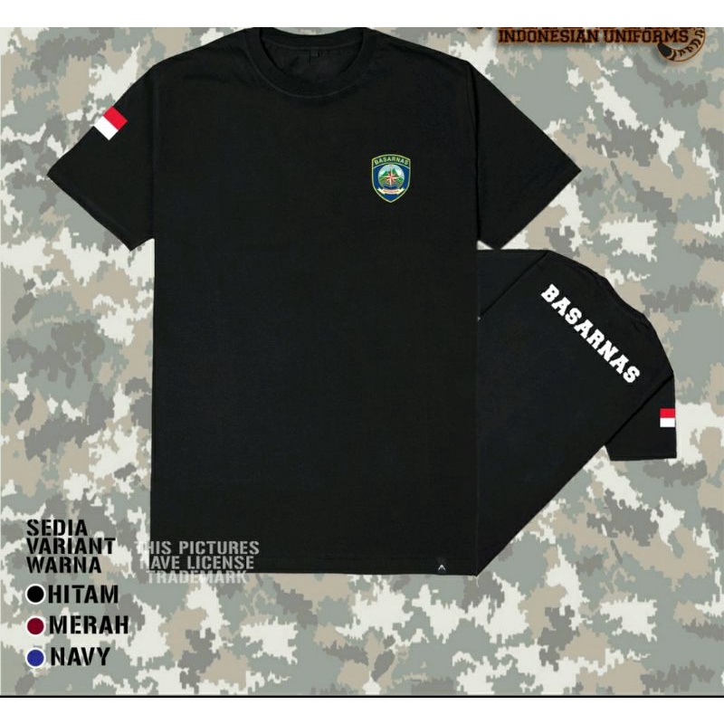 Jual KAOS BASARNAS INDONESIA | Shopee Indonesia