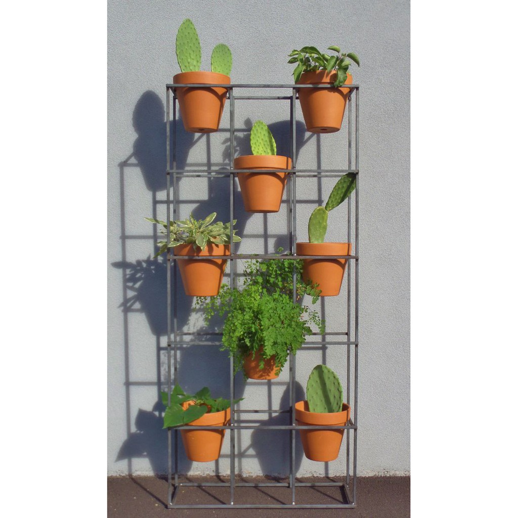 Jual Vertikal Garden Besi Kotak 3 Sap rak bunga rak pot bunga dekorasi ...