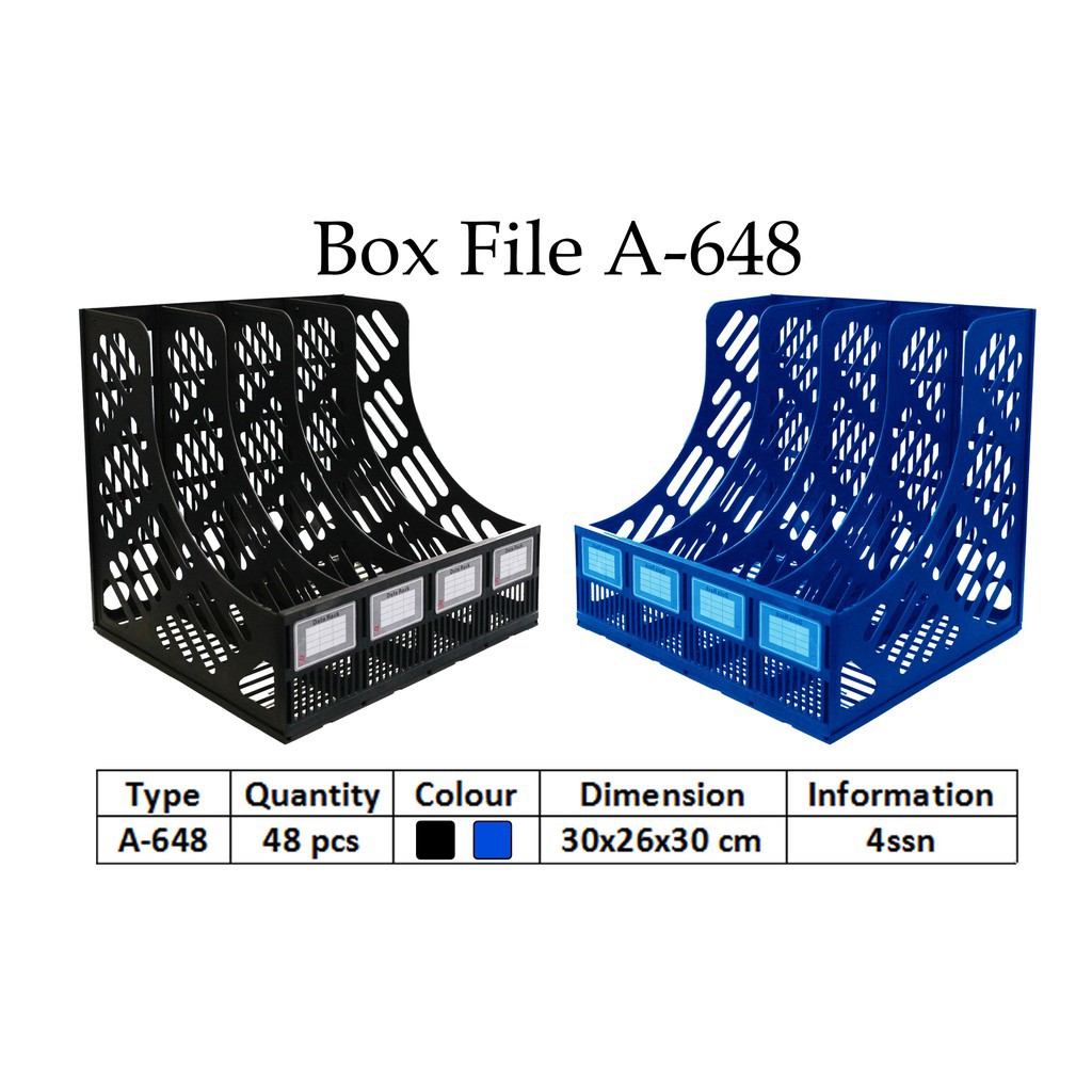Jual Box File 4 susun MICROTOP A-648 / Box File Plastik / Box Keranjang ...
