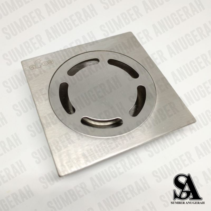 Jual Floor Drain Afos 3.5" Minimalis Avur Lantai Saringan Got Stainless Steel | Shopee Indonesia