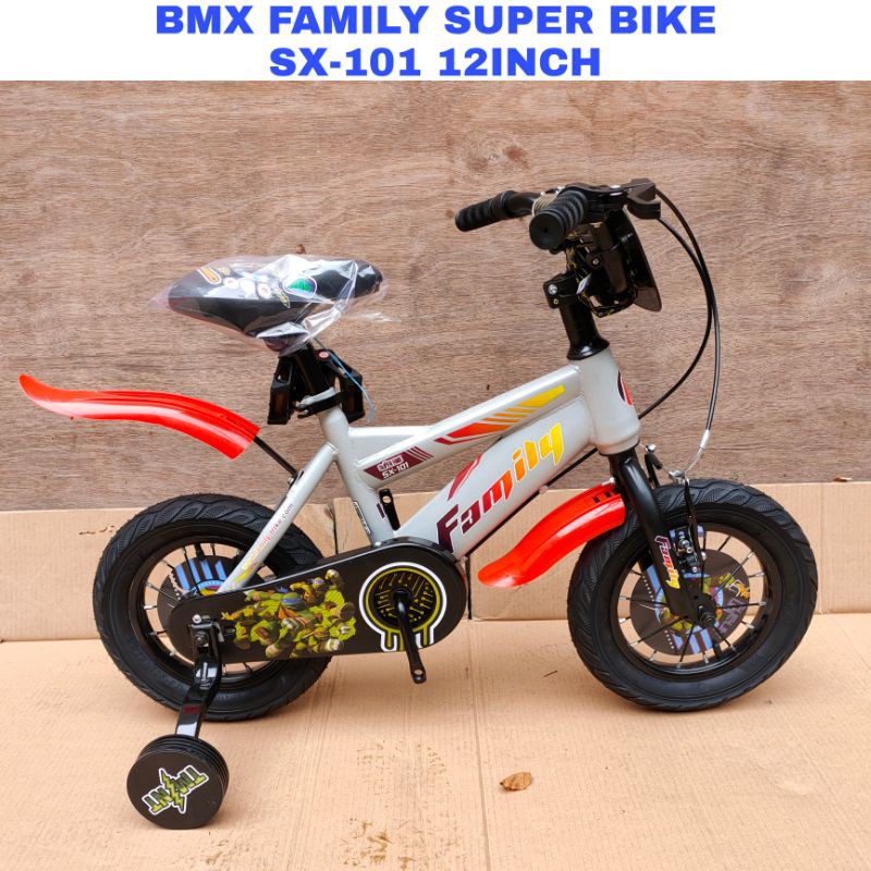 Jual Sepeda Anak Bmx Family Super Bike SX-101 12Inch | Shopee Indonesia