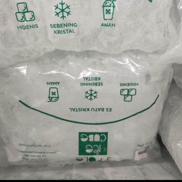 Jual 3 tri pole ice cube es batu kristal 5kg ♠ | Shopee Indonesia