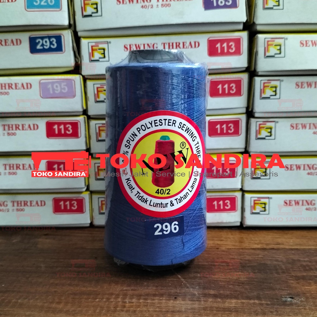 Jual 1 pcs Benang Jahit 40/2 NEW/benang katun 40/2/Benang jahit murah ...