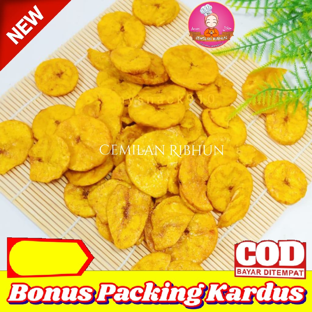 Jual [1Kg] Keripik Pisang Manis / Kripik Pisang Koin Original - Divaraz ...