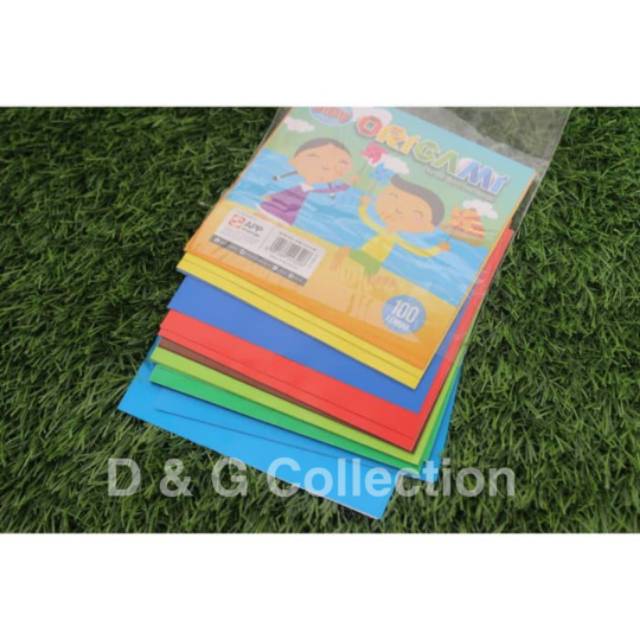 Jual KERTAS LIPAT / KERTAS ORIGAMI 100 LEMBAR SIDU KECIL/BESAR | Shopee ...