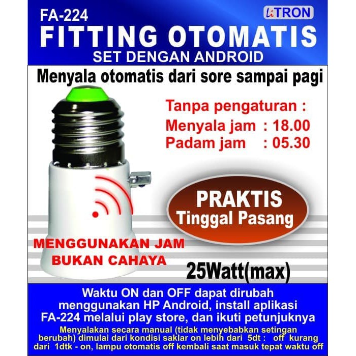 Jual SPECIAL !! Fitting Lampu dengan Timer Otomatis NEW... | Shopee ...