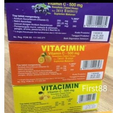 Jual Vitacimin 1 box isi 100 tablet | Shopee Indonesia