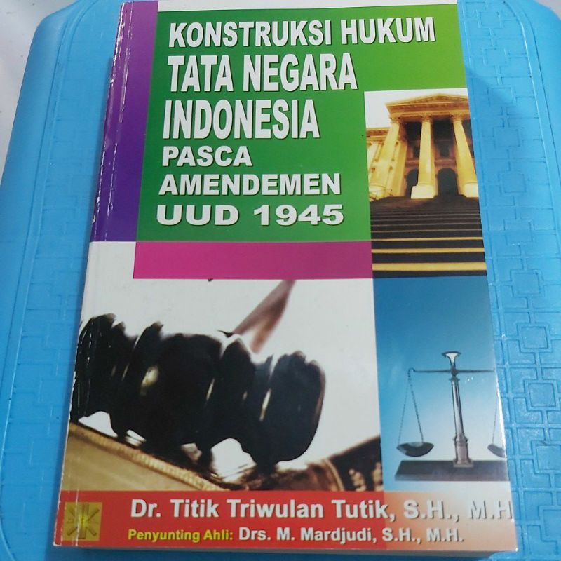 Jual Jual Cepat Buku Konstruksi Hukum Tata Negara Indonesia Pasca Amendemen Uud 1945 Titik 