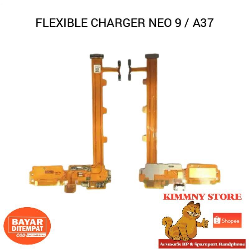 Jual FLEXIBLE FLEKSIBEL FLEXIBEL CONECTOR KONEKTOR CHARGER CAS NEO 9 A37 A37F ORIGINAL | Shopee ...