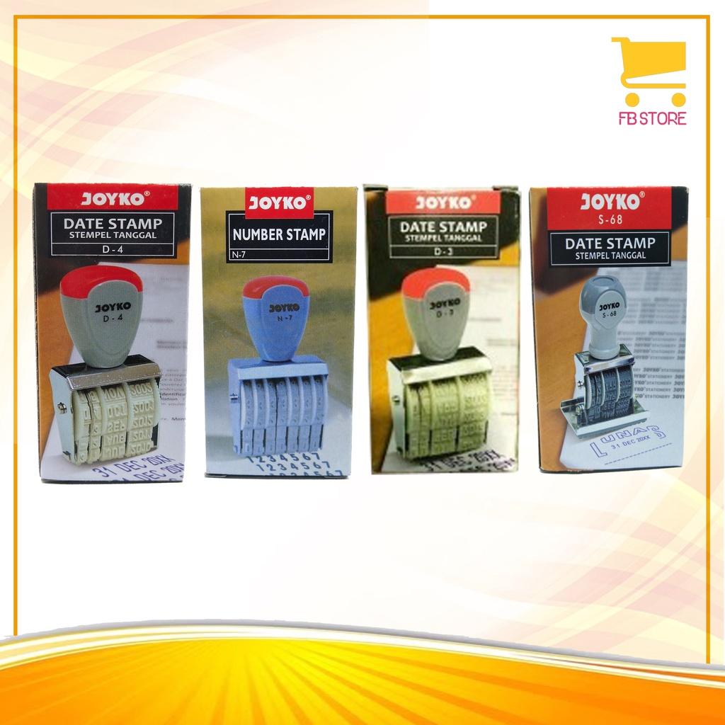 Jual Stempel Tanggal / Date Stamp / Angka / Number / Lunas Tanggal ...