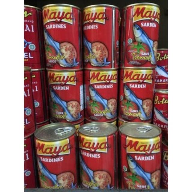 Jual SARDEN IKAN KALENG MAYA TOMAT | Shopee Indonesia