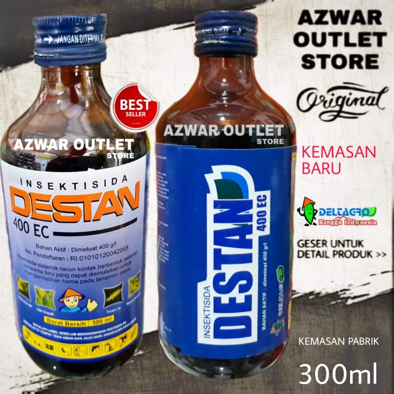 Jual DESTAN 400 EC 300ml ORIGINAL | INSEKTISIDA dimetoat racun hama ...