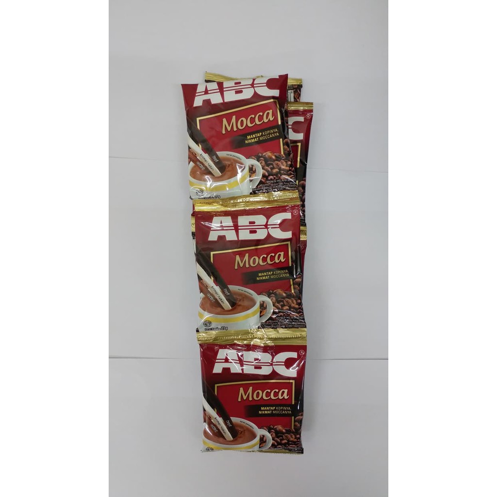 Jual kopi ABC mocca 27grx10scht jual per renceng | Shopee Indonesia