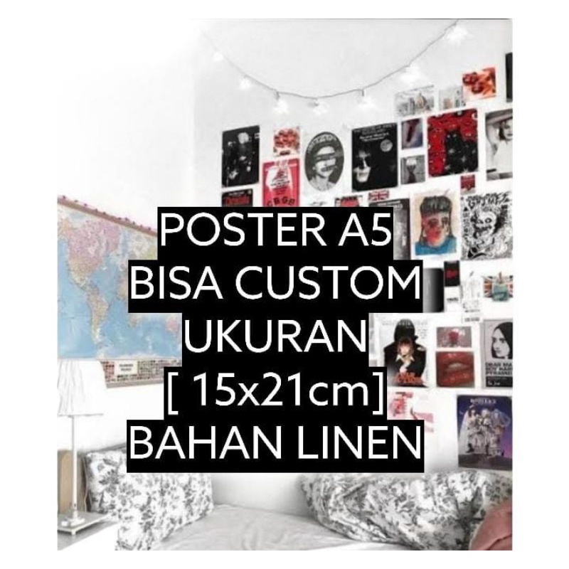 Jual POSTER DINDING METAL / POSTER BAND METALICA / DEKORASI RUANGAN ...