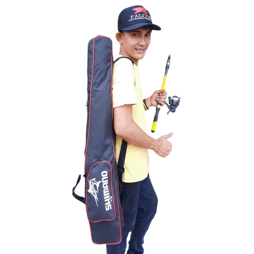 Jual TAS PANCING 2 KANTONG PANJANG 60 / 75 / 90 / 100 BAHAN D600 BEST ...