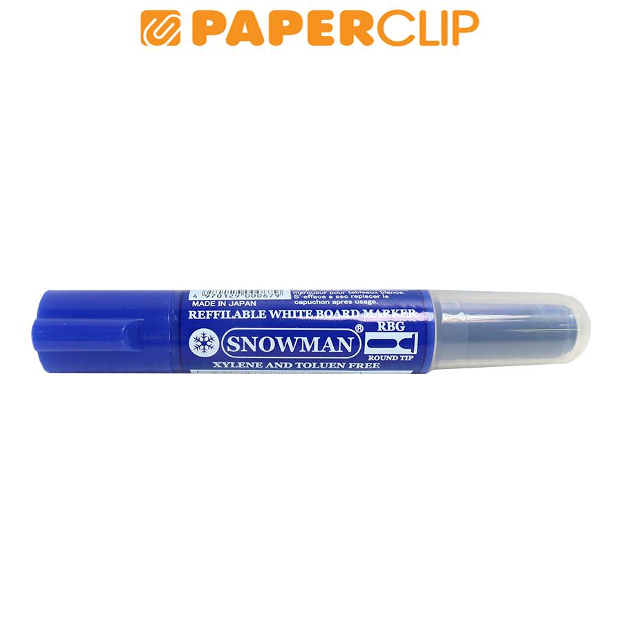 Jual MARKER WHITEBOARD SNOWMAN RBG BLUE LIQUID | Shopee Indonesia
