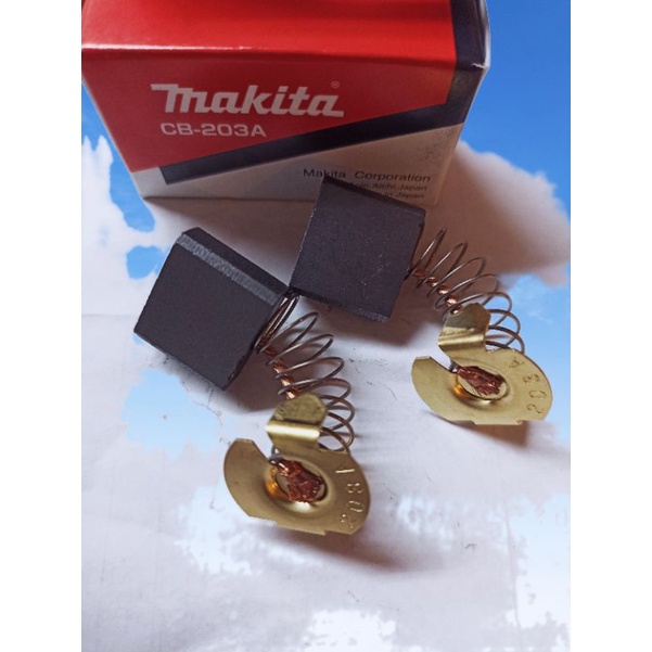 Jual CARBON BRUSH CB203A FOR MESIN JACK HAMMER HM 1306 MAKITA CB203A ORIGINAL | Shopee Indonesia