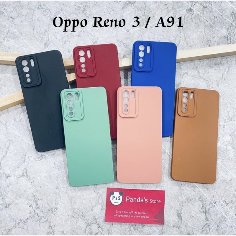 Jual Softcase Pro Camera Oppo Reno 3 / A91 Candy Case Full Color 3D ...