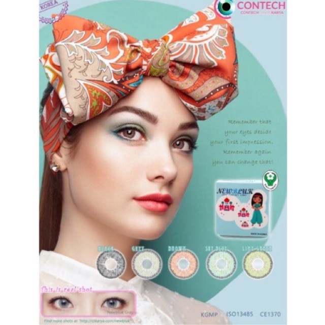 Jual SOFTLENS NEWBLUK 15 MM BY CTK FREE LENSCASE / SOFLEN / SOFLENS ...