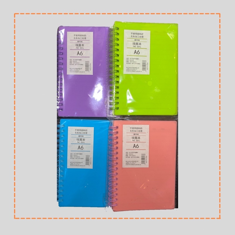 Jual Buku Mini Notes Notebook Spiral A6 Buku Catatan Kecil | Shopee ...