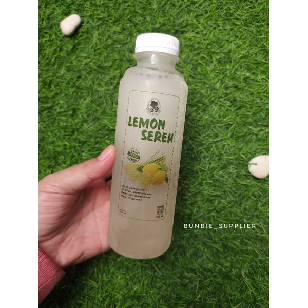 Jual Minuman Immune Booster / Lemon Sereh 250ml | Jamu Drink Herbal ...