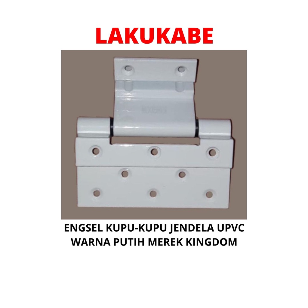 Jual Engsel Kupu-kupu Jendela Upvc Warna Putih Merek Kingdom | Shopee ...