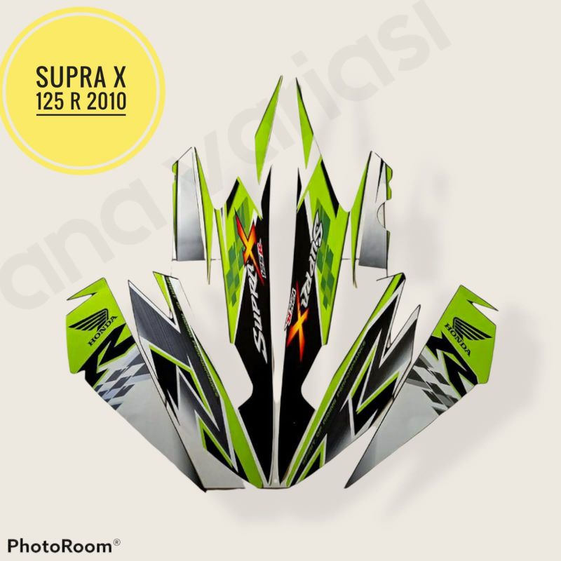 Jual STIKER STRIPING HONDA SUPRA X R 125 TAHUN 2010 STRIPING SUPRA X ...