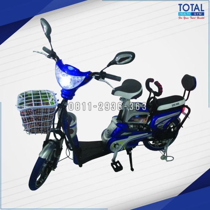 Jual E-Bike Earth Platinum Sepeda Listrik Super Rider | Shopee Indonesia