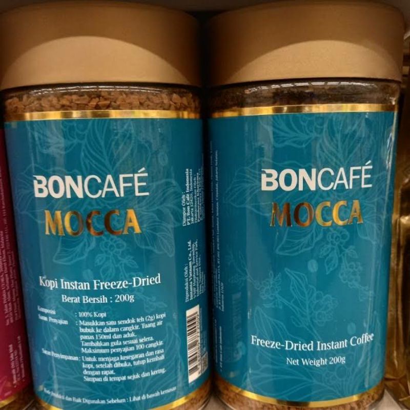 Jual Kopi bubuk boncafe mocca 200gr | kopi bubuk | Shopee Indonesia