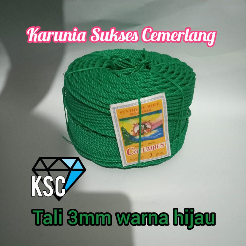 Jual TALI 3MM / TAMBANG 3MM / TAMPAR 3MM / TALI JEMURAN / TALI PROYEK / TALI KERAJINAN / TALI ...