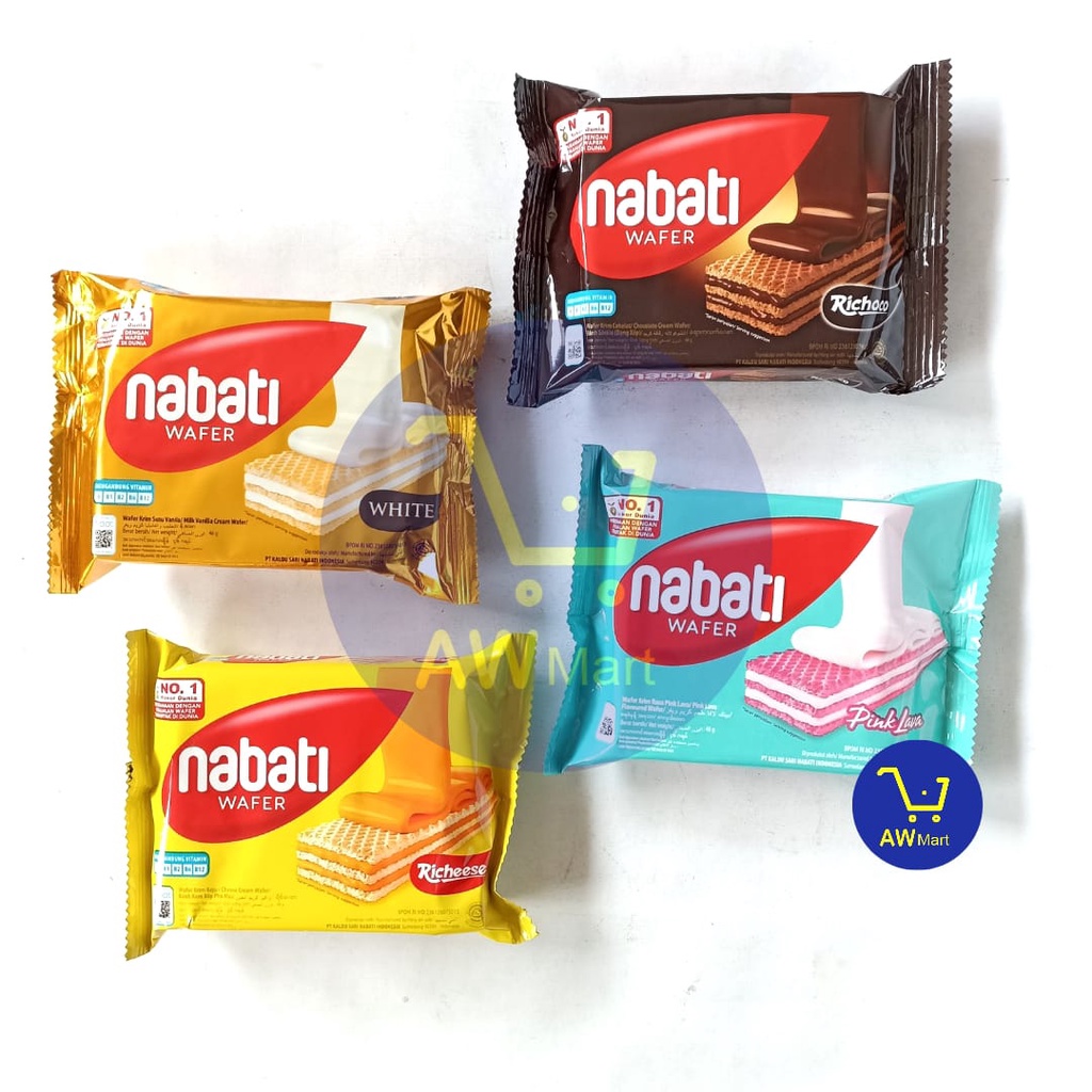 Jual NABATI 2000 SNACK WAFER RICHEESE / RICHOCHO 50GR (LANGSUNG DARI ...