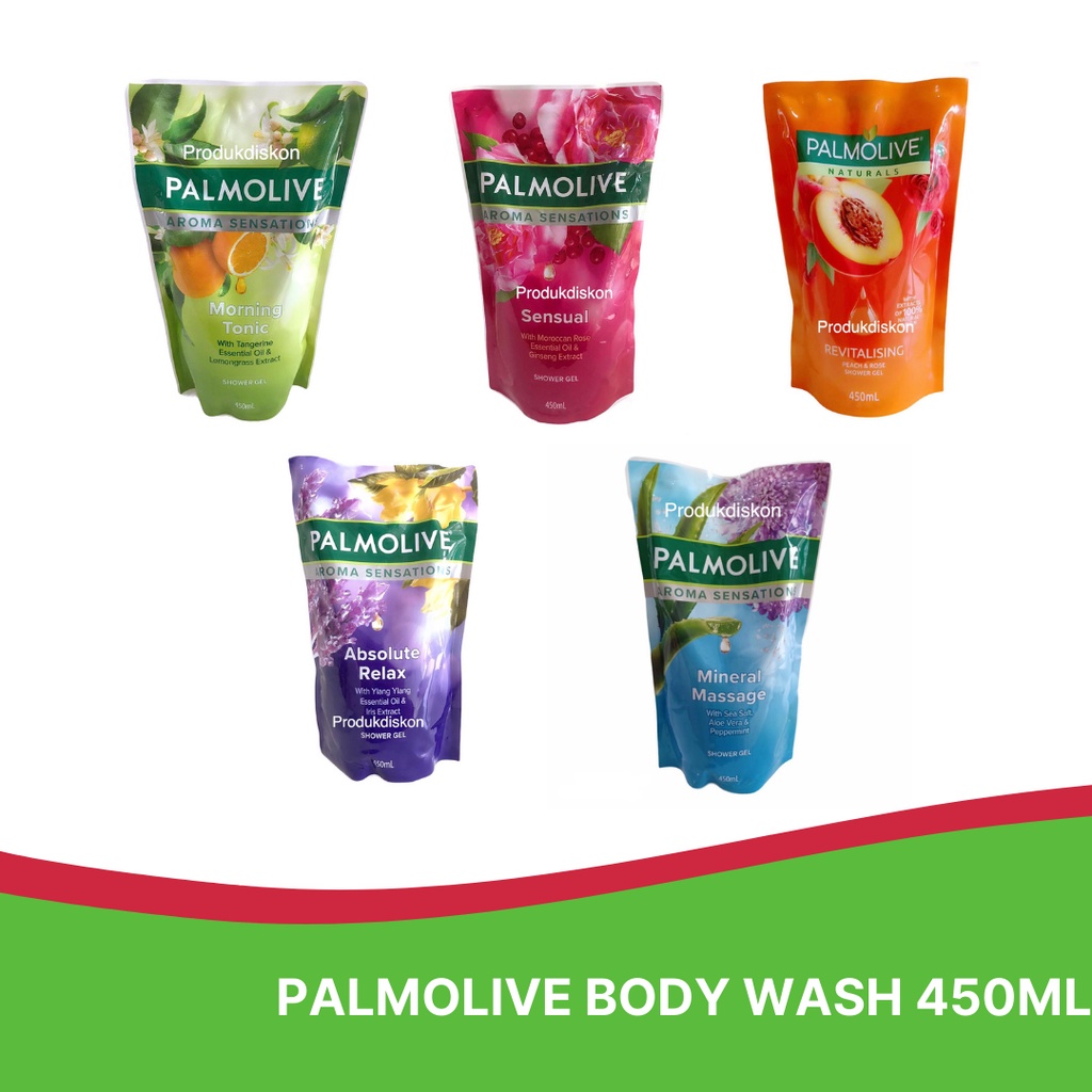 Jual PALMOLIVE Body Wash (Sabun Cair Refill) 450ML - Body Foam | Shopee ...