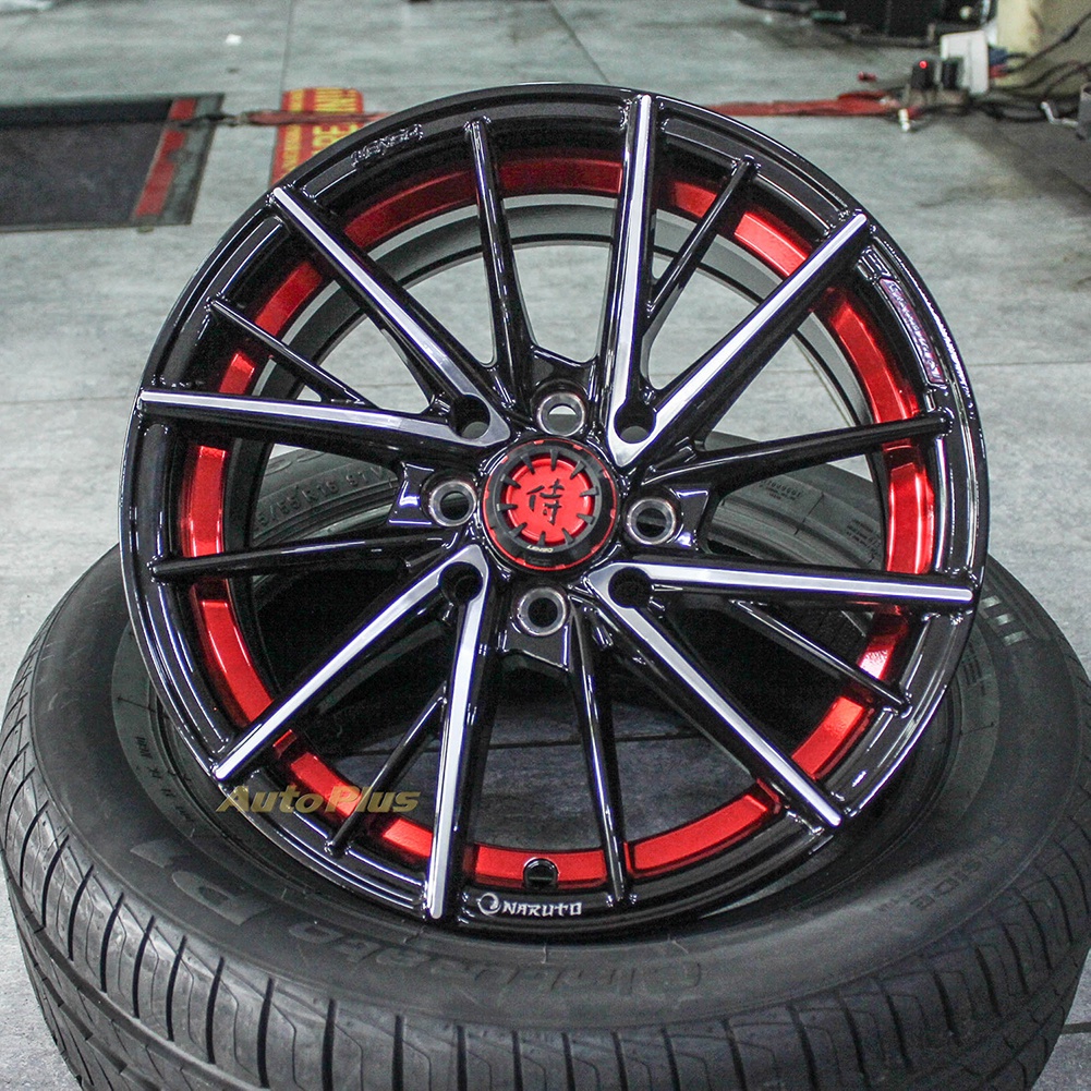 Jual VELG MOBIL RING 15 LENSO SC NARUTO | LENSO NARUTO R15 pcd 4x100 ...