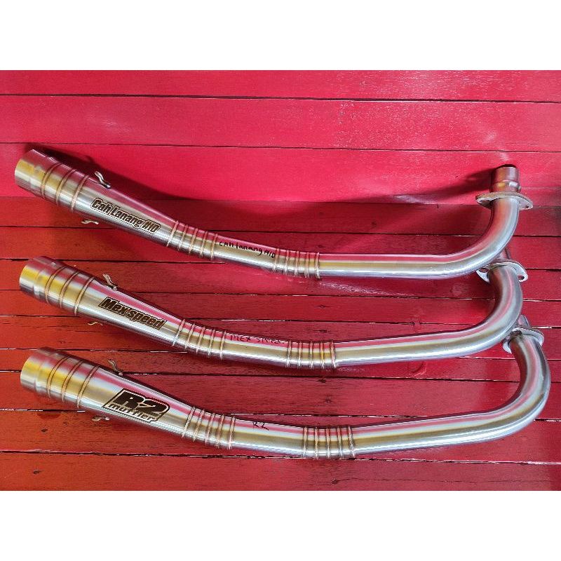 Jual ( Laser Nama ) Sleep Engine 115cc 200cc Leher Leheran Knalpot Jupiter Vega Kaze Smesh ...