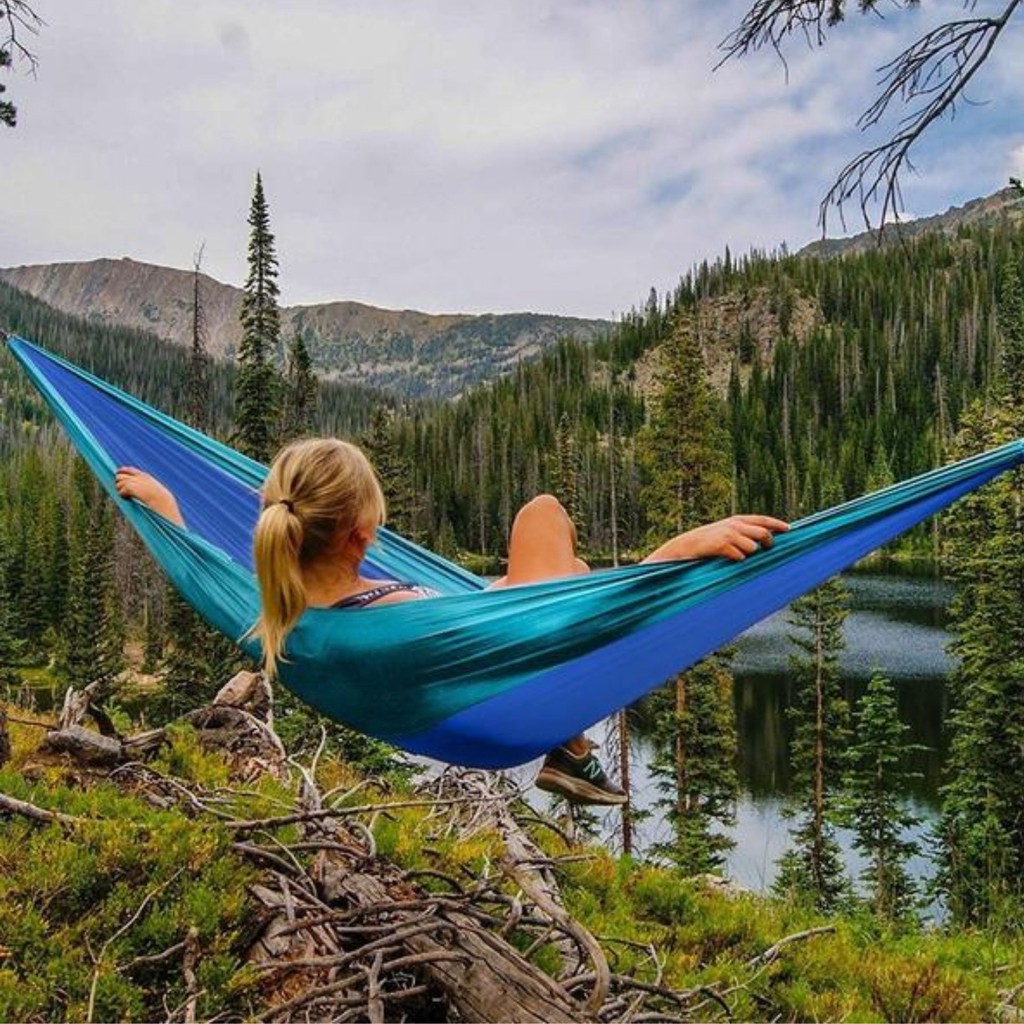 Jual Hammock 270 x 150 cm ~ Tempat Tidur Gantung Ayunan Bartex ~ Hamock ...