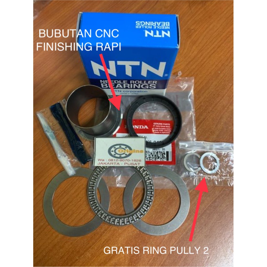 Jual Sparepart BEARING SEATER SCOOTER MATIC KOMPLIT SET ASLI Shopee ...