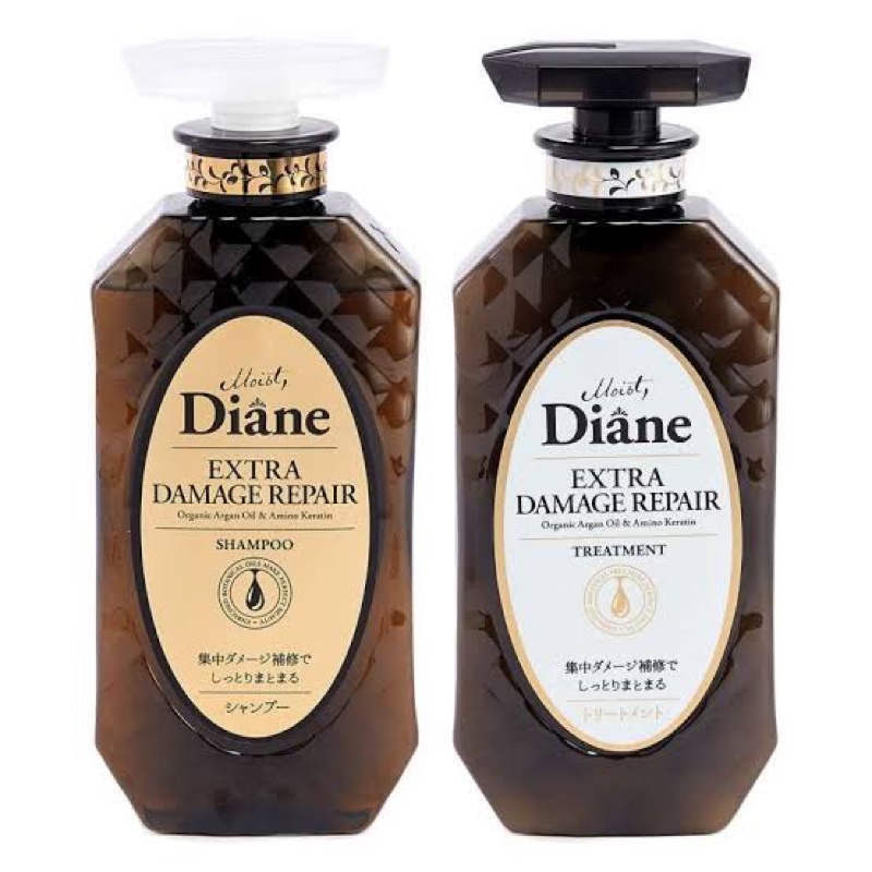 Jual Moist diane extra damage repair shampoo 450ml | treatment 450ml ...