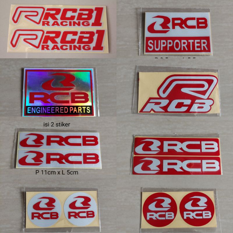 Jual Stiker cutting rcb berkualitas racing | Shopee Indonesia