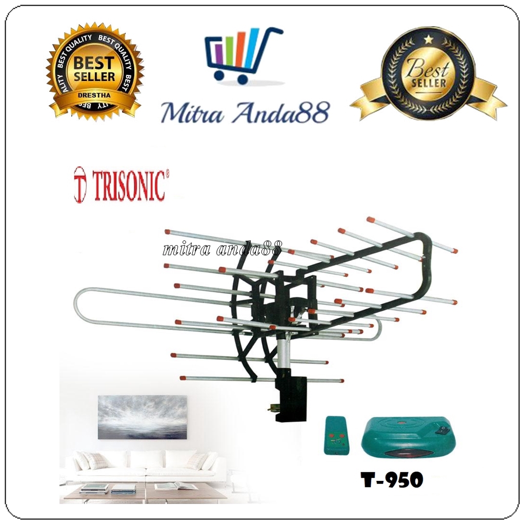 Jual Mitraanda88 Antena remote outdoor trisonic TR 950 | Shopee Indonesia