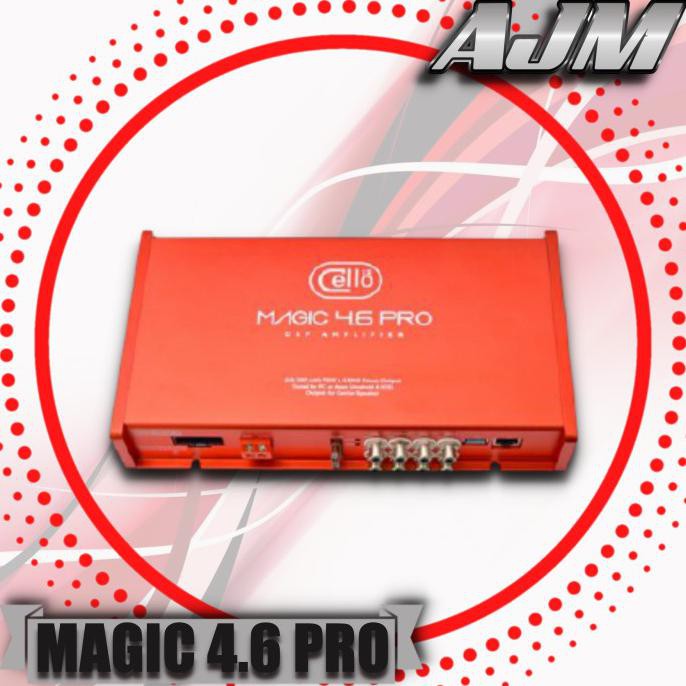 Jual DSP CELLO MAGIC 4.6 PRO ( with Amplifier ) | Shopee Indonesia