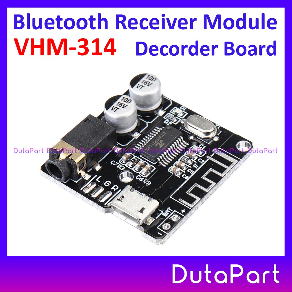 Jual VHM-314 VHM314 Bluetooth 5.0 Audio Receiver Decorder Board Module ...