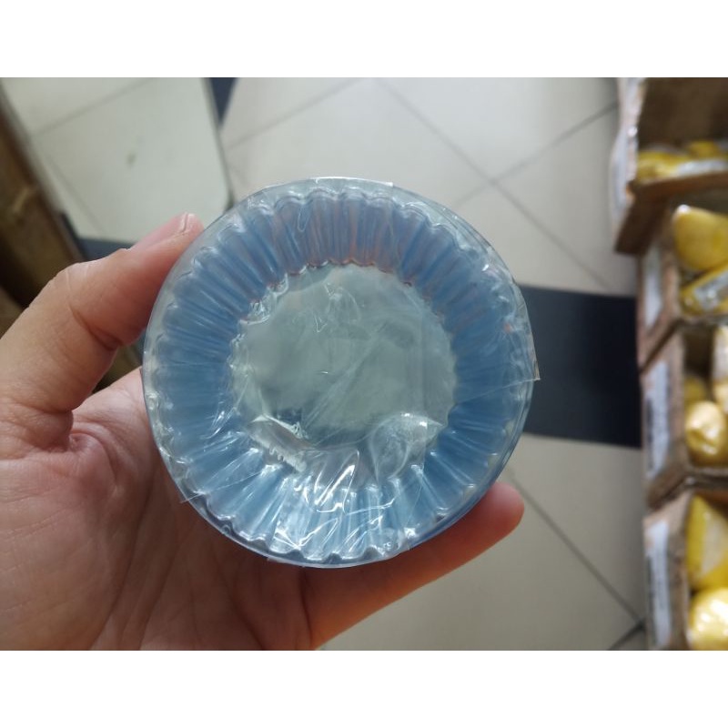Jual Cup mika plastik tipis isi 100 pcs ukuran kecil sedang besar untuk ...