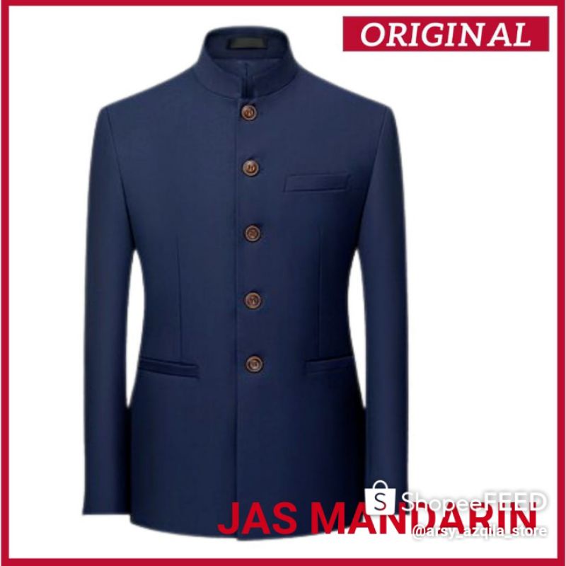 Jual JAS BLAZER MANDARIN | JAS MANDARIN | JASKO SANTRI | JAS KOKO PRIA ...
