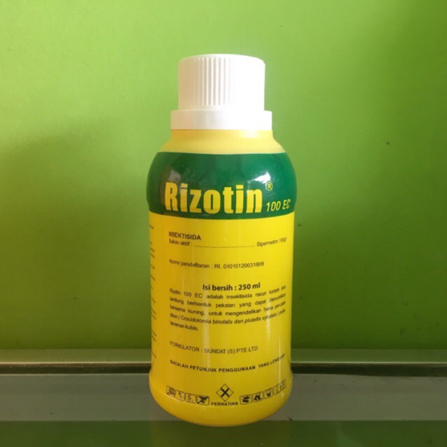 Jual Insektisida UNI AGRO CHEMICAL Rizotin 100 EC 250 ml | Shopee Indonesia