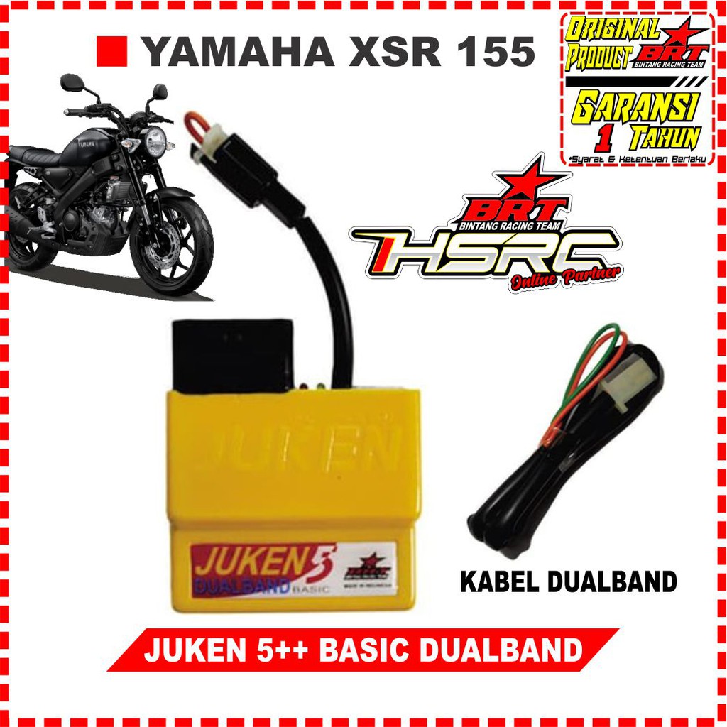 Jual ECU JUKEN 5 PLUS BRT DUAL BAND Yamaha XSR 155 R VVA ECM MT15 R ...