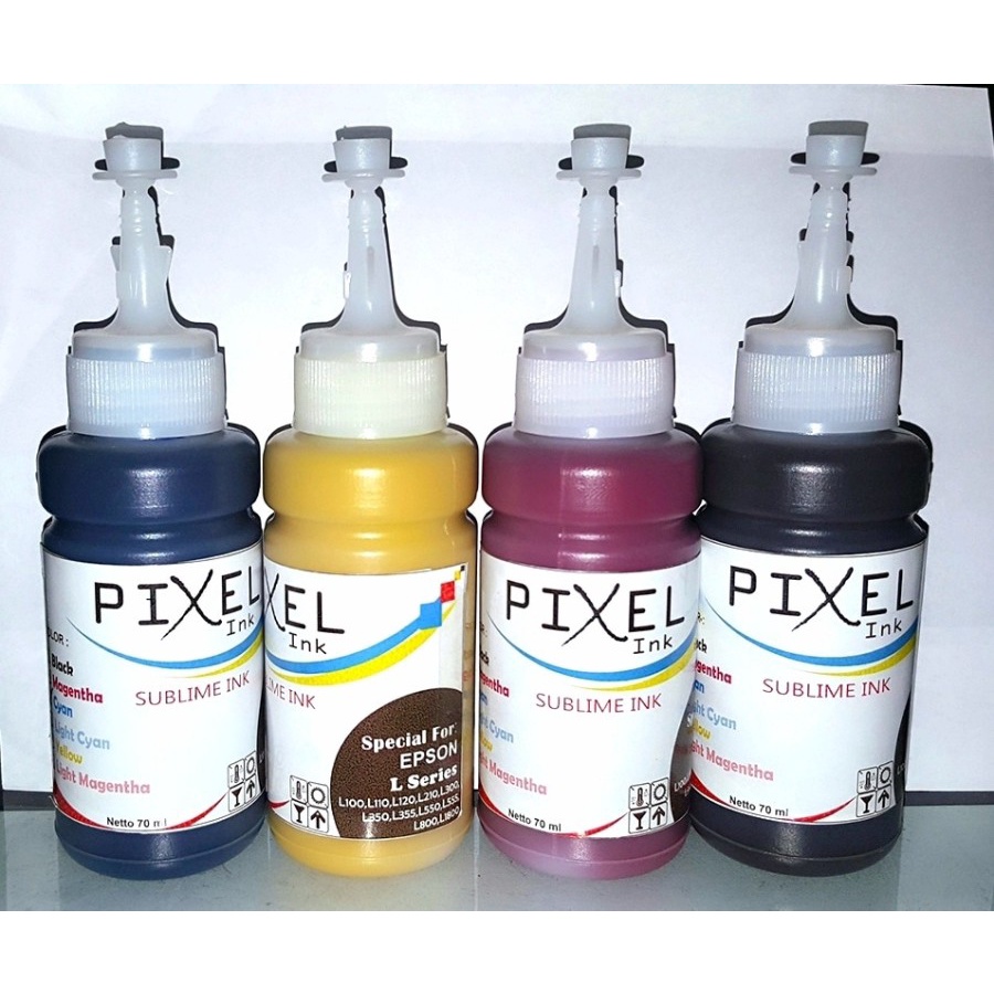 Jual Tinta Sublim Epson for L series 100ml / Pixel Ink | Shopee Indonesia