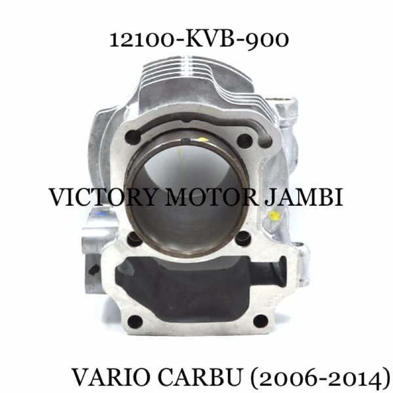 Jual BLOK BLOCK CYLINDER COMP VARIO 12100-KVB-900 HONDA AHM | Shopee ...