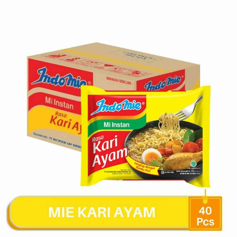 Jual Indomie Kari Ayam 1 Dus isi 40 pcs | Shopee Indonesia